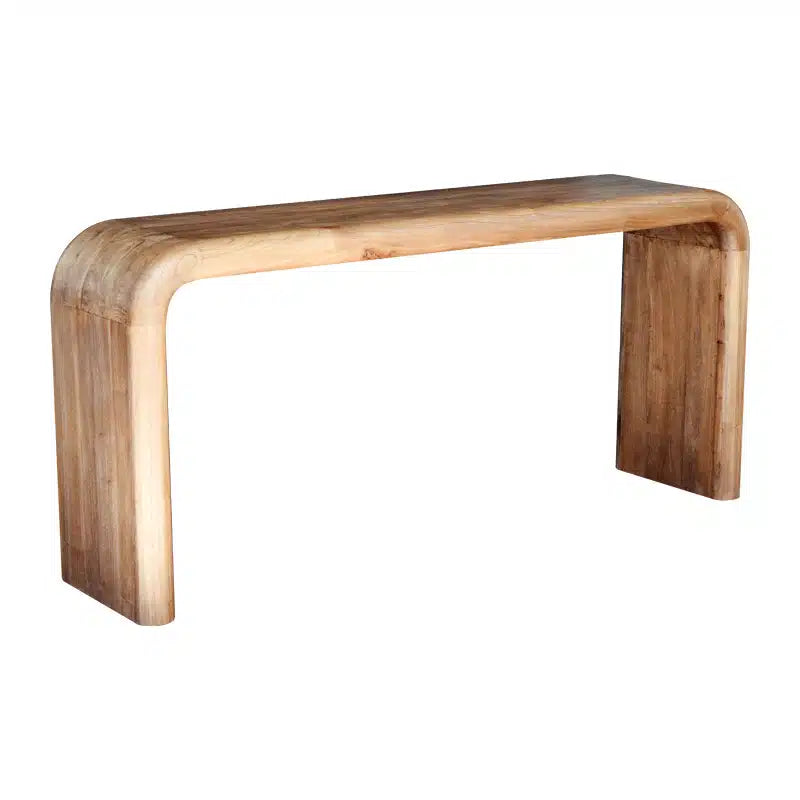 Sierra Console Table 165cm – Madras Grain Mindi Wood – Te Puke Furniture